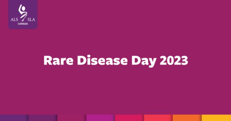 A day for action for the Rare Disease community - ALS Society of Canada